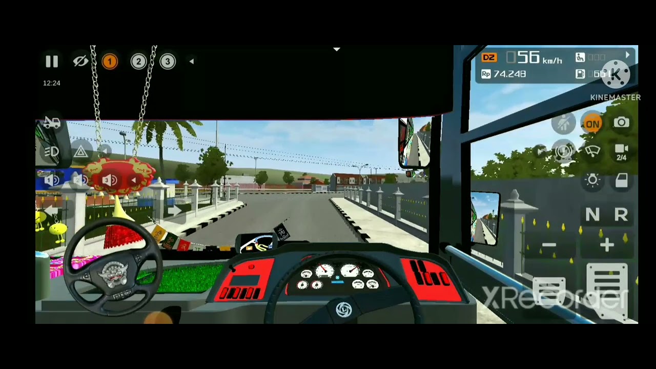 Indonesian bus driving - YouTube