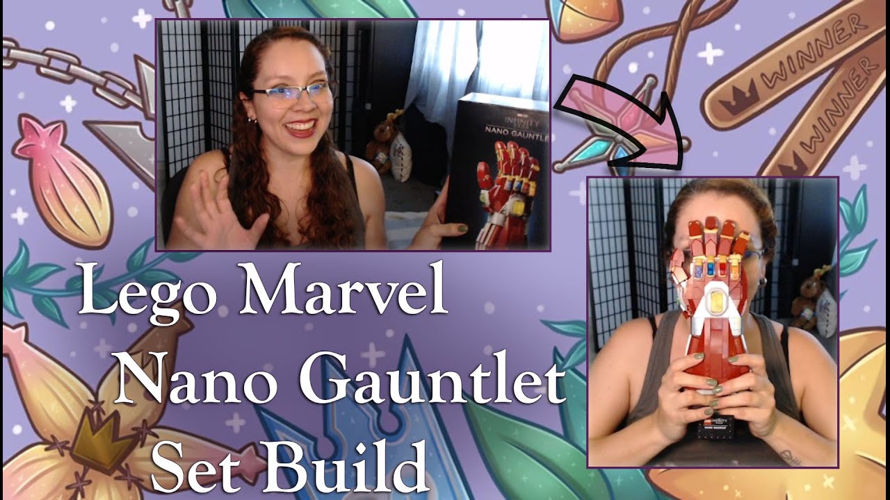 Lego Marvel Nano Gauntlet Set Build! - YouTube