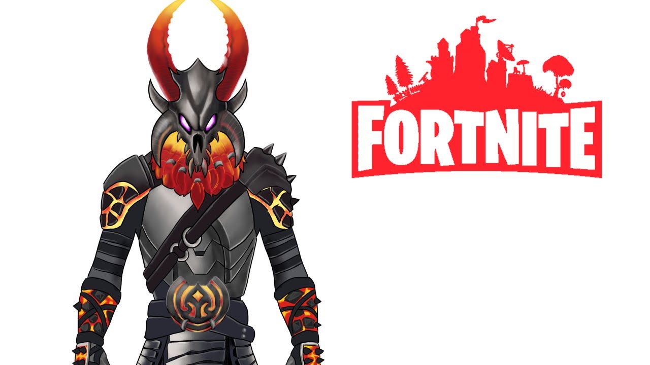 Draw Molten Ragnarok | Fortnite - YouTube