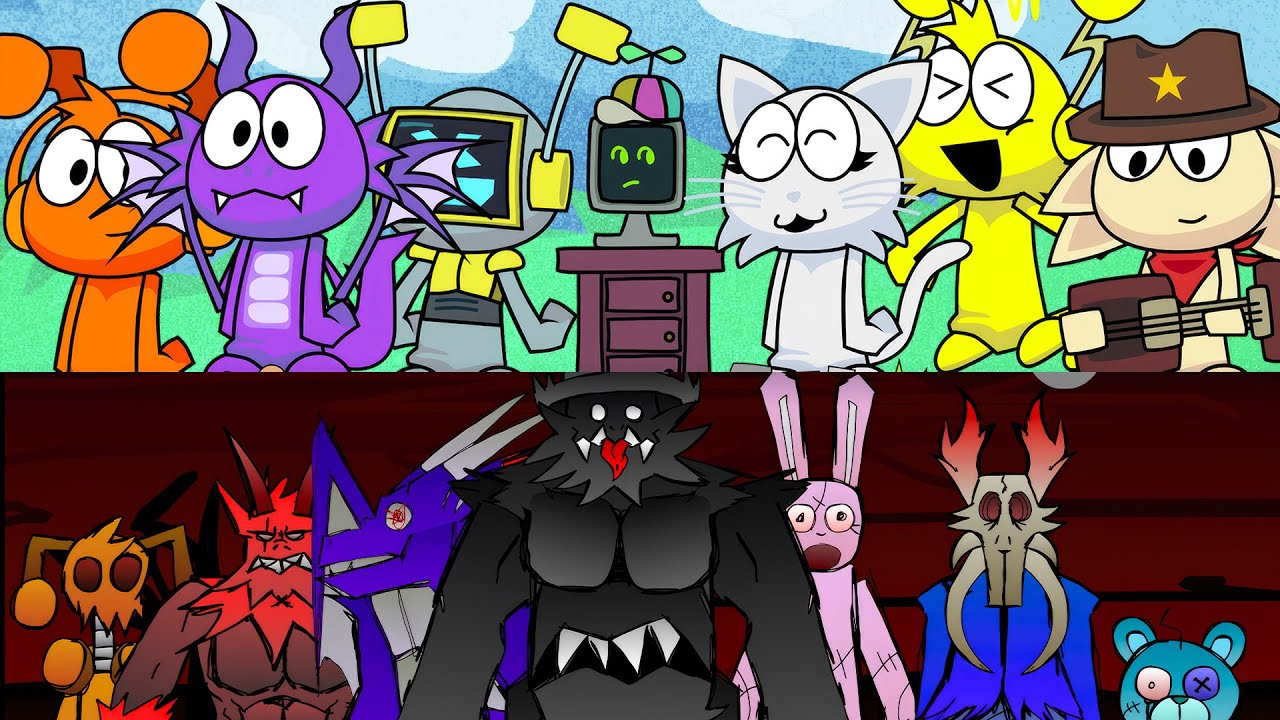 Incredibox Sprunki Sprunksters (Normal/Horror) l New Mod - YouTube