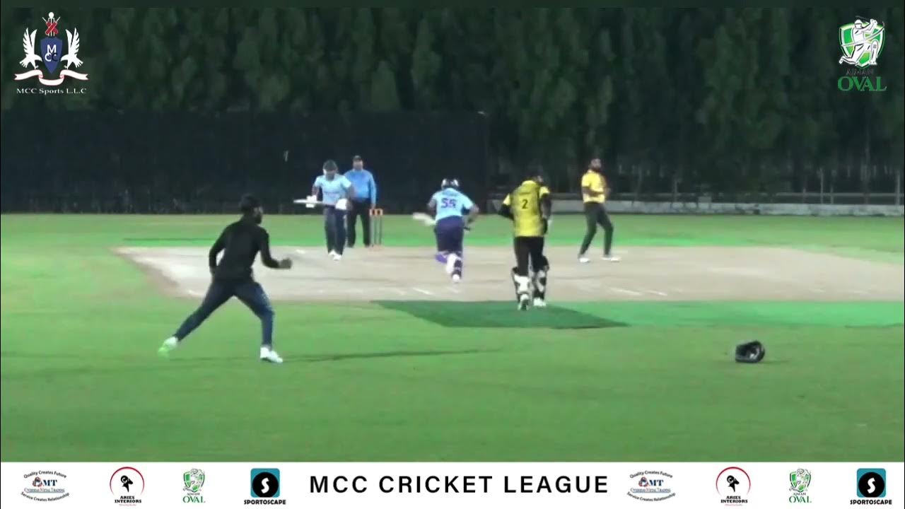 Dubai Star Warriors vs Young Indians CC | Friday Bash S6 | Match Video | MCC Cricket League ...