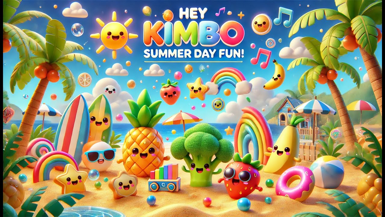 Hey Kimbo Sensory - Summer Dance Party! - Live Stream! - YouTube