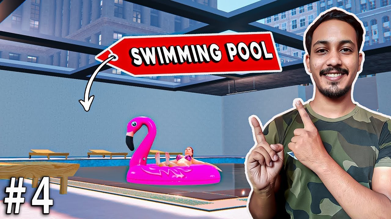 OPEN A LUXURY SWIMMING POOL IN MY GYM 😍 GYM SIMULATOR 24 04 - YouTube