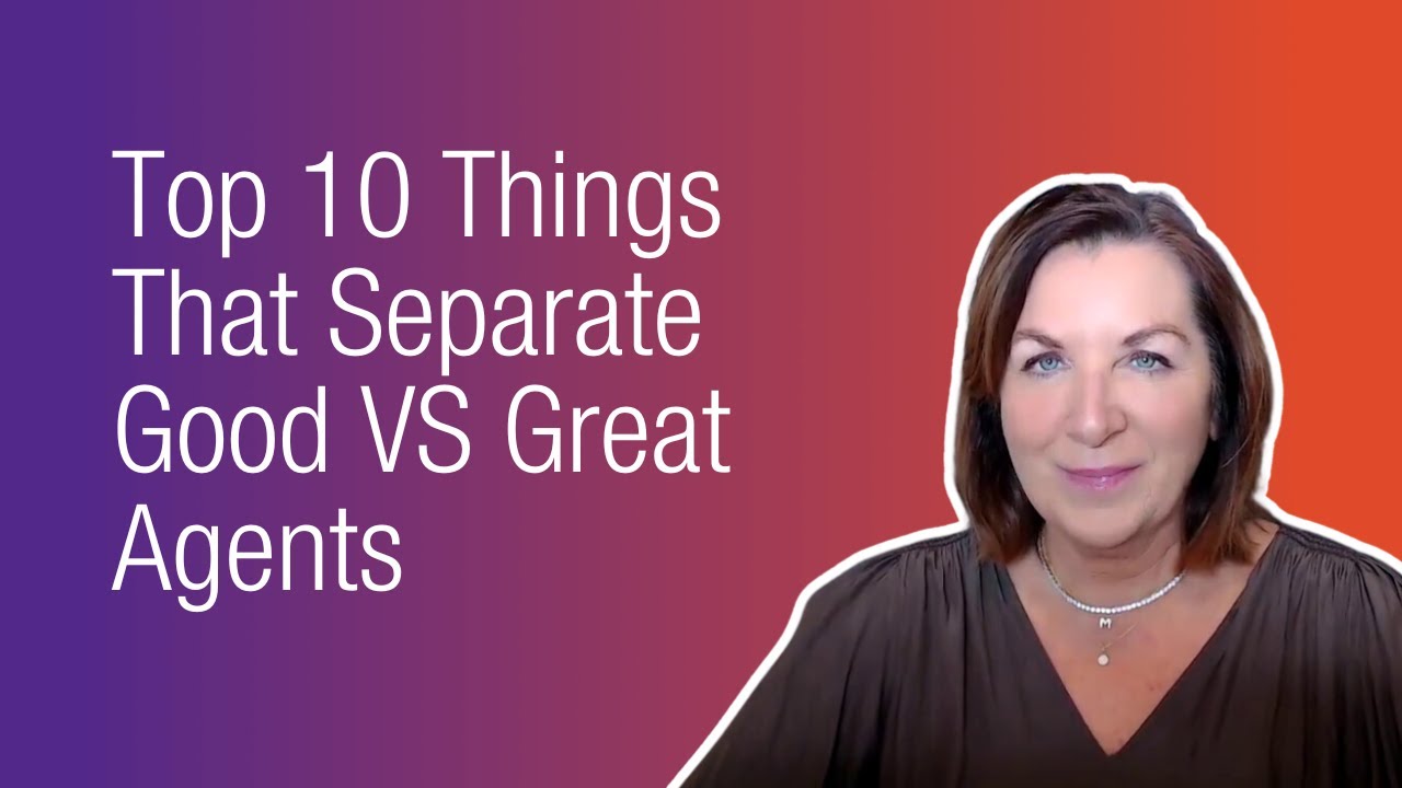 MAPS Coaching Quick Tip of the Week - Top 10 Things That Separate Good VS Great Agents - YouTube