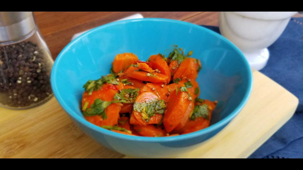 North African Carrot Salad - YouTube