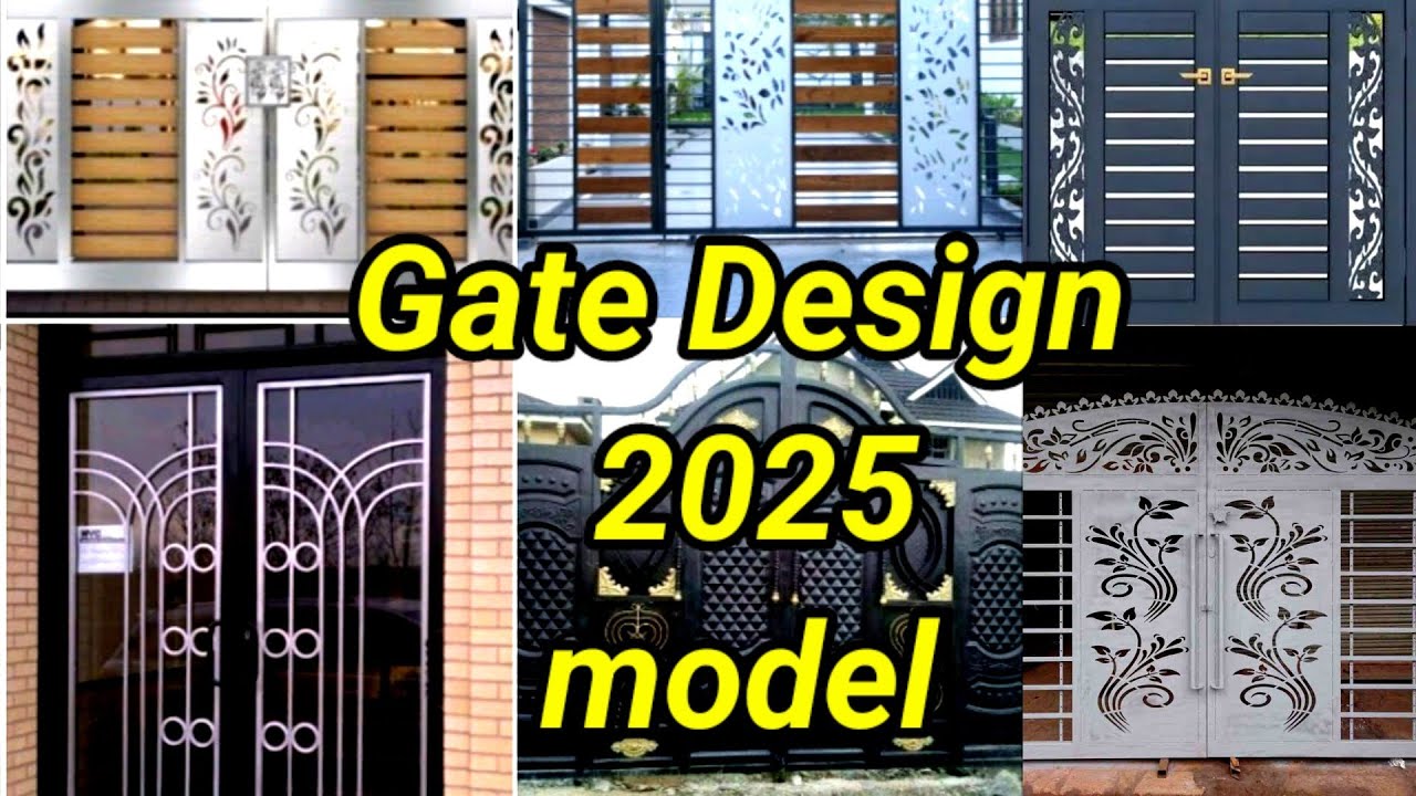 😱लोहे का स्लाइडिंग गेट डिजाइन|| Lohe ka men Gate new design|| Lohe ke ...