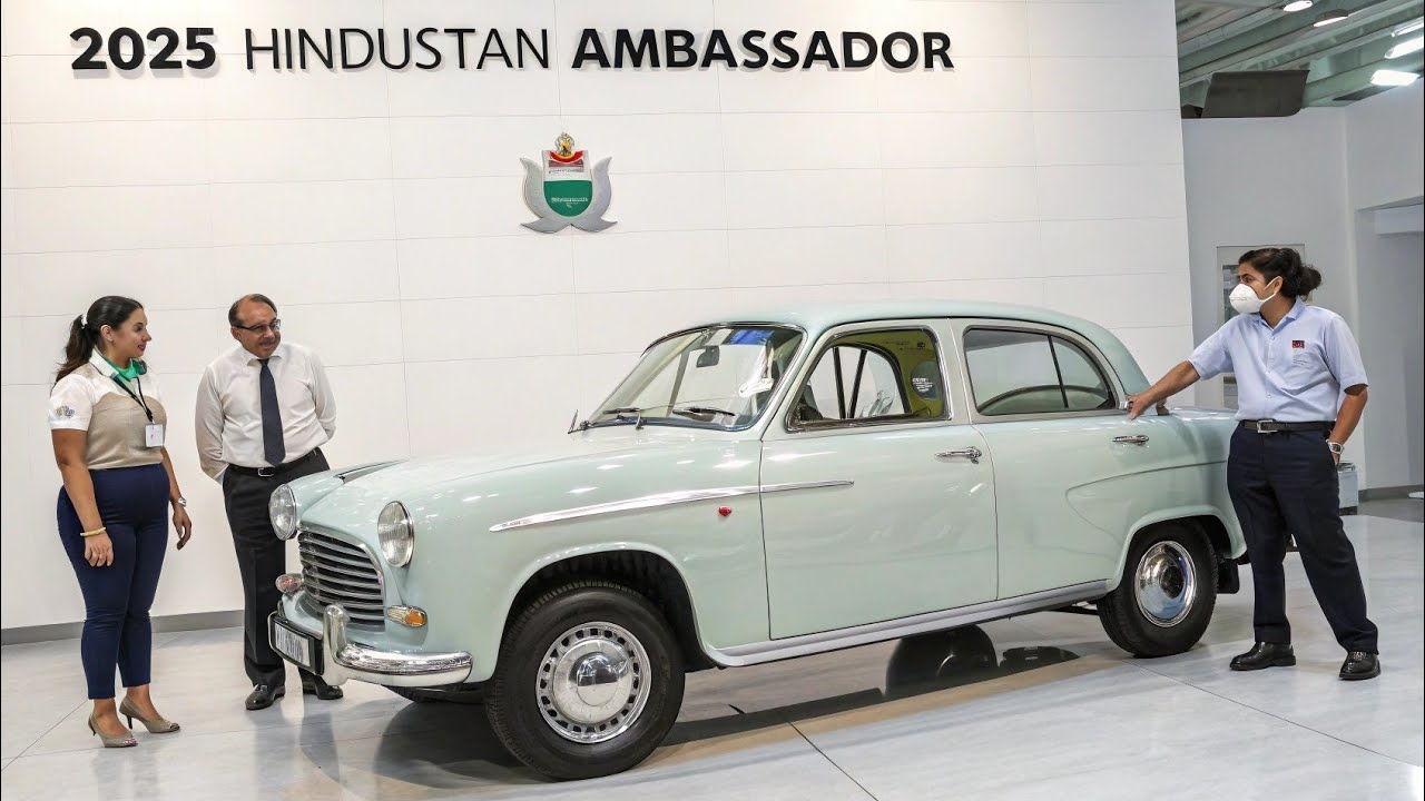 New 2025 Hindustan Ambassador is BACK! 🇮🇳 You Won’t Believe This ...