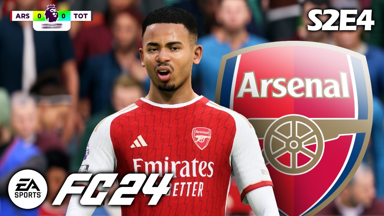 Massive North London Derby! | FC 24 Arsenal Career Mode S2E4 - YouTube
