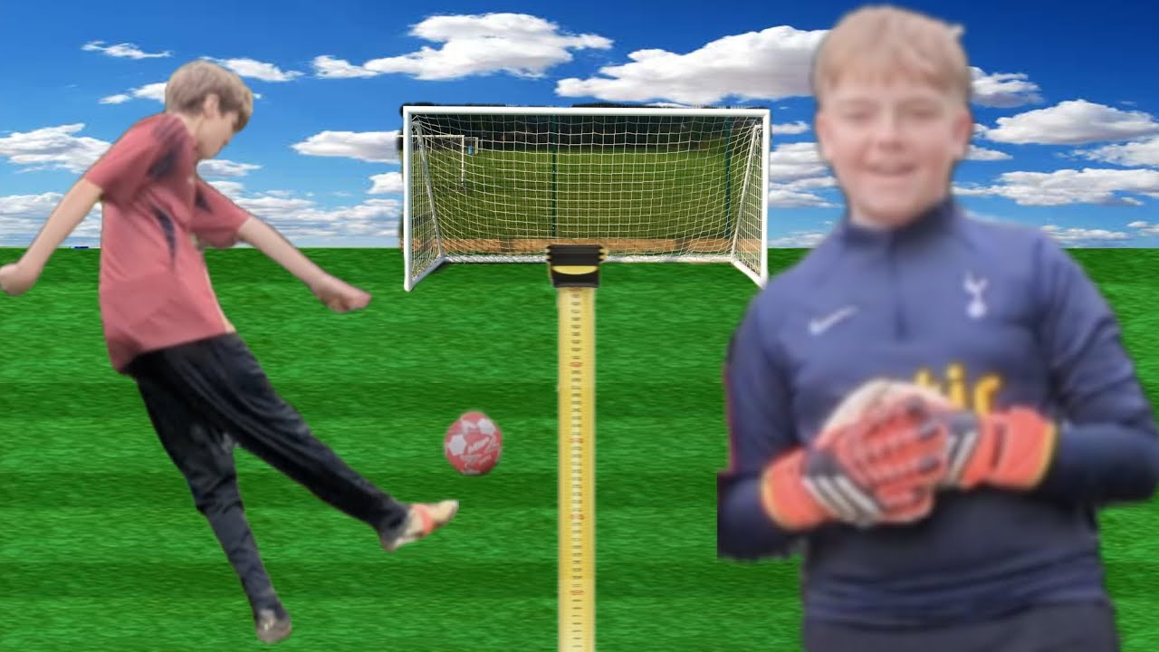 Every Goal I Score, I go Further Back! #football #100subscribers - YouTube