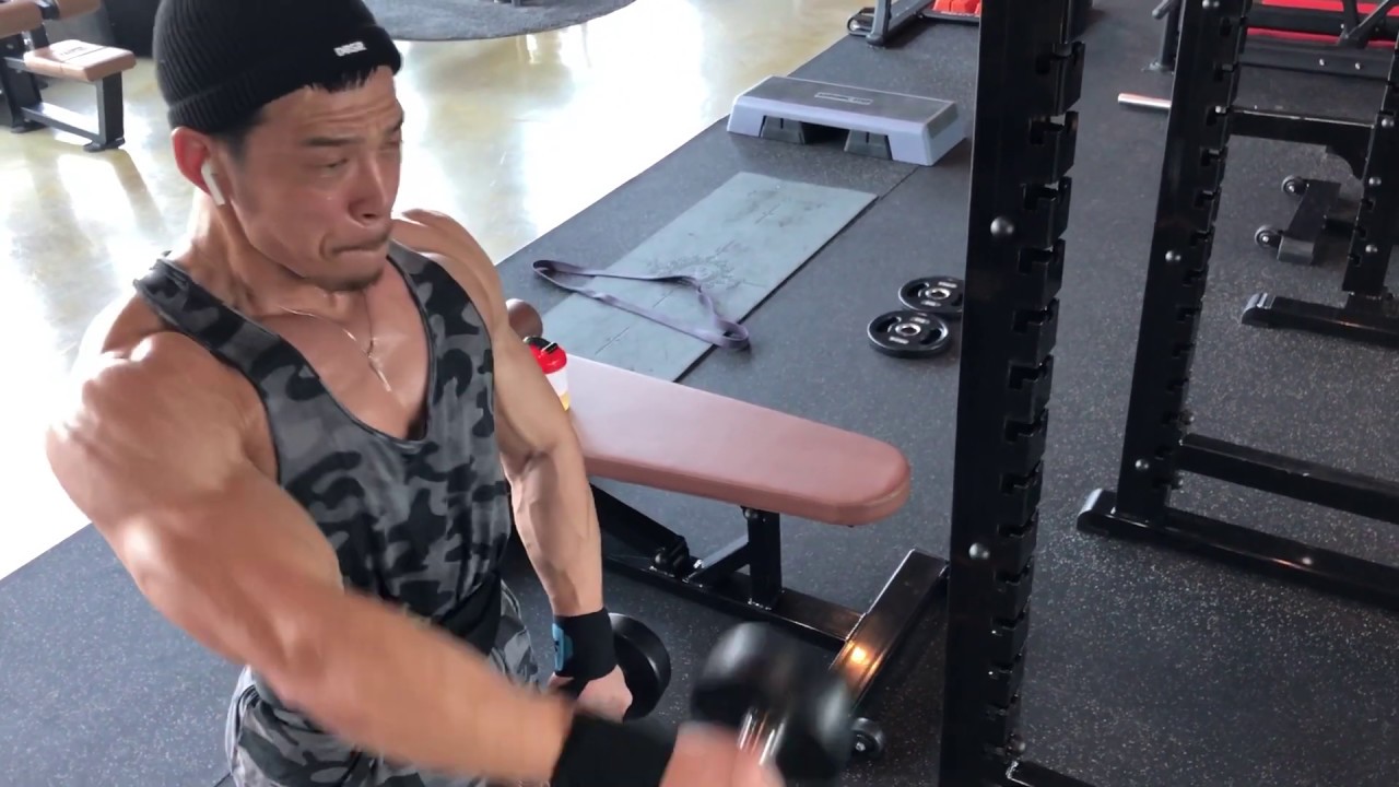 어깨운동 프론트레이즈 front raise shoulder workout - YouTube