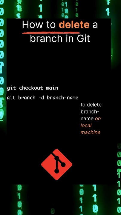 How To Delete A Branch In Git Shorts Git Github Fullstackdev Code Coding Webapp Website
