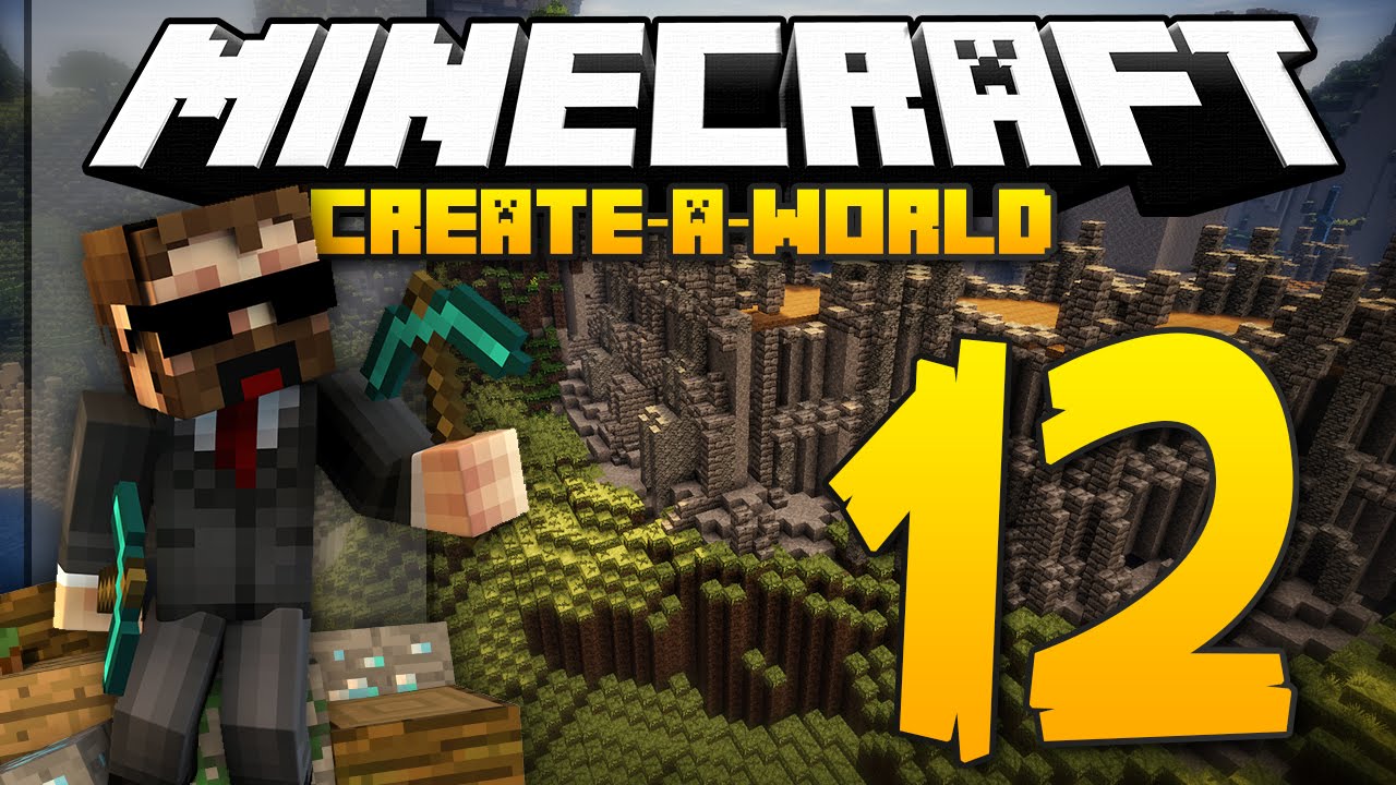 Minecraft Lets Build [ Create-A-World ] || "WorldEdit Terraforming ...
