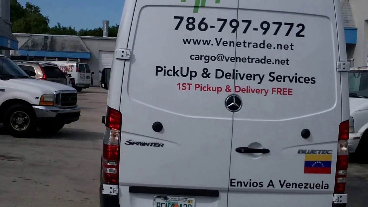 Mercedes Benz Sprinter Miami FL Van Vinyl Lettering & Graphics ...