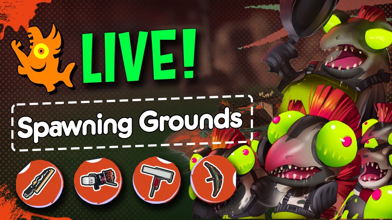 TENTA BRELLA TIME! - Spawning Grounds Fishin' - Splatoon 3 Fresh Season - YouTube