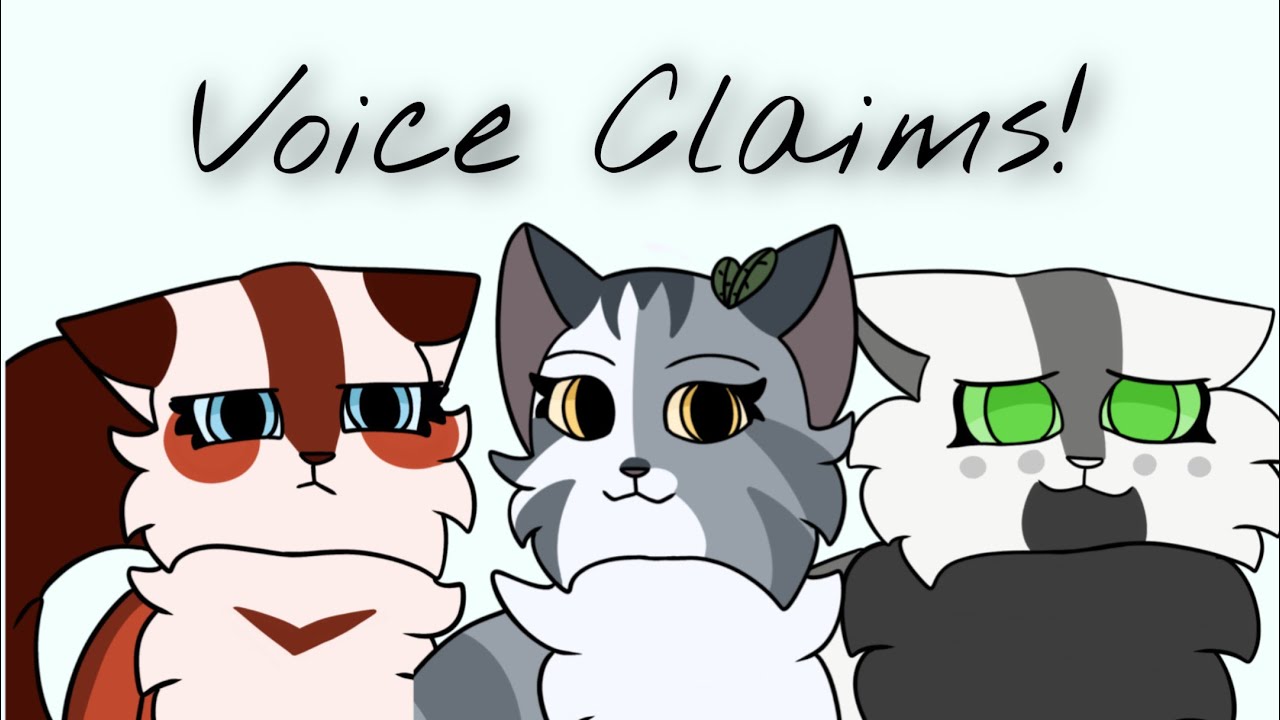 Warrior cat oc voice claims - YouTube