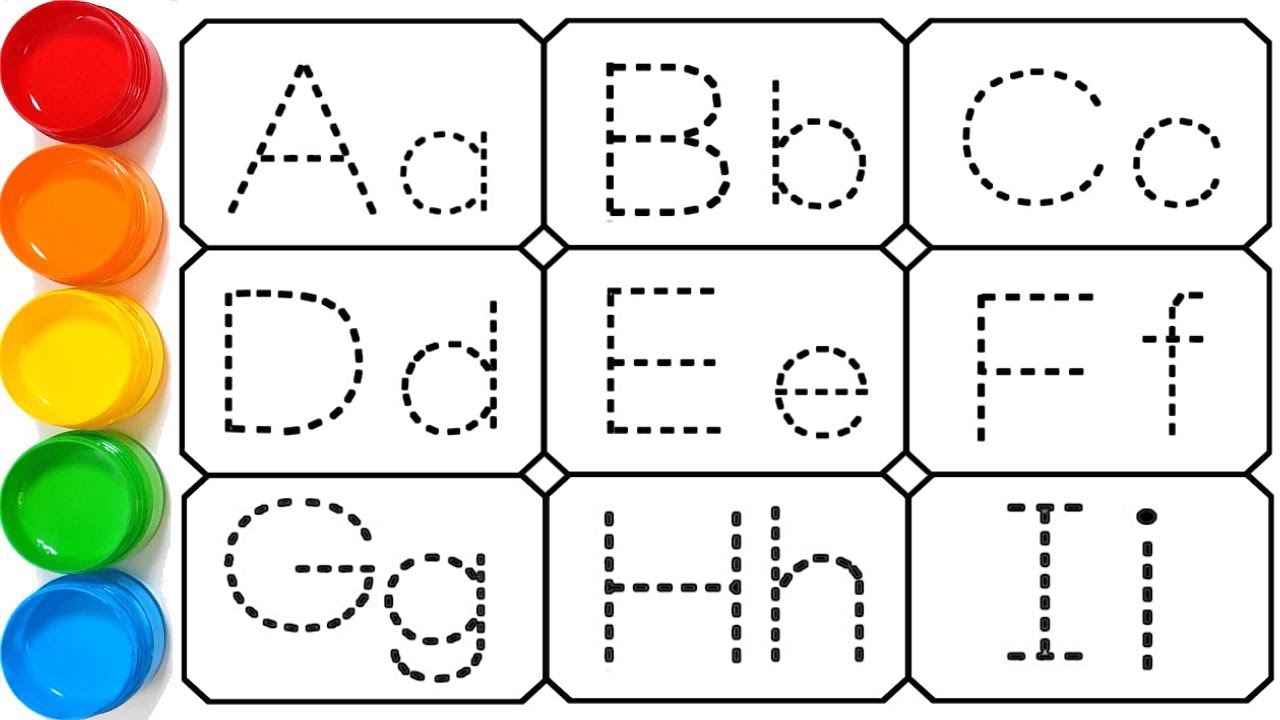 Let's Learn to Write Alphabet Aa to Zz for Children Step by Step Easy ...