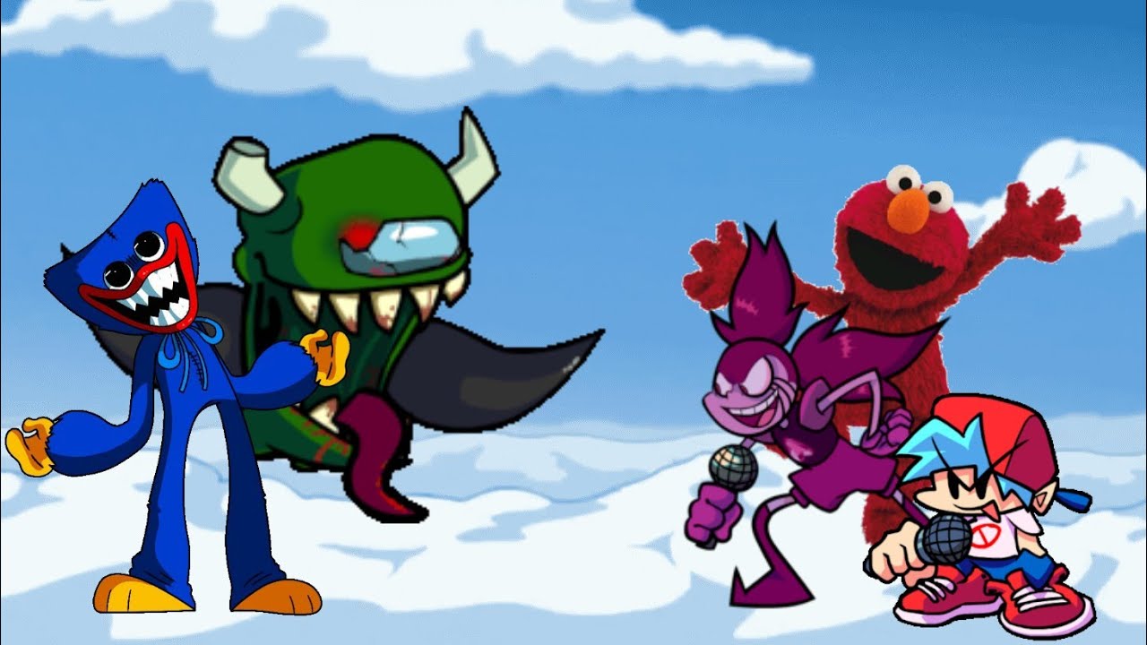 Ejected (ft. Parasite Green Imposter, Huggy Wuggy, Elmo, Spinel ...