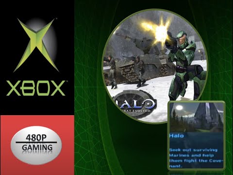 Halo Combat Evolved Original Xbox Mission 2: Halo Easy Difficulty - YouTube