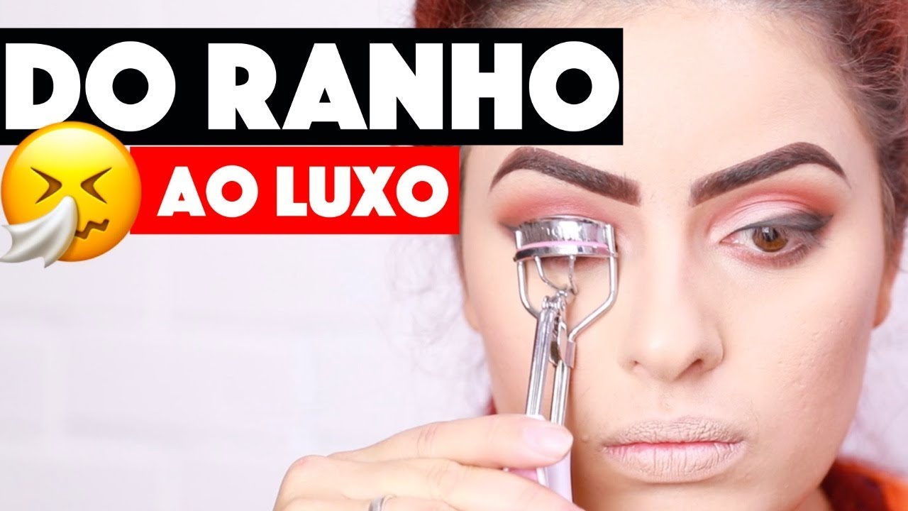DO RANHO AO LUXO, MAKE QUE RECUPERA A CARA! | KIM ROSACUCA - YouTube