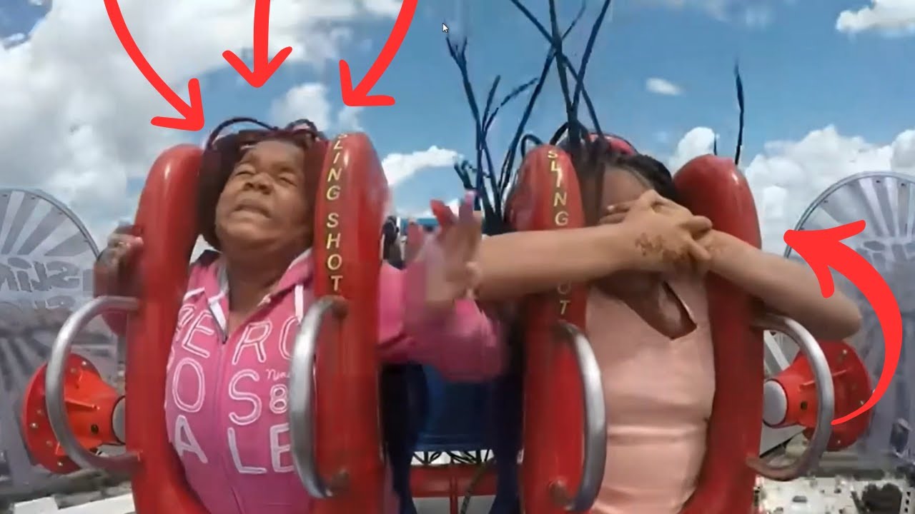 Don't Miss These WILD Slingshot Ride Fails and Funny Reactions😂🎢 - YouTube
