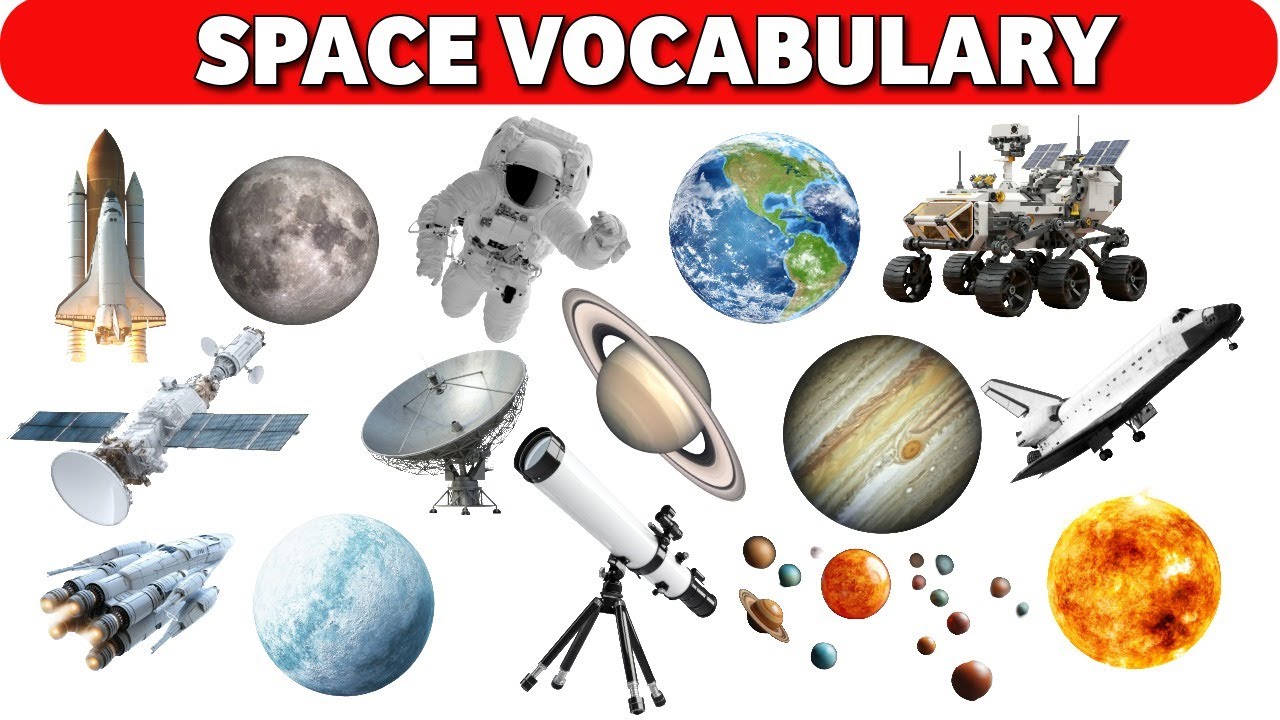 Space Vocabulary for Kids | Learn Space and Planets with Video for Kids ...