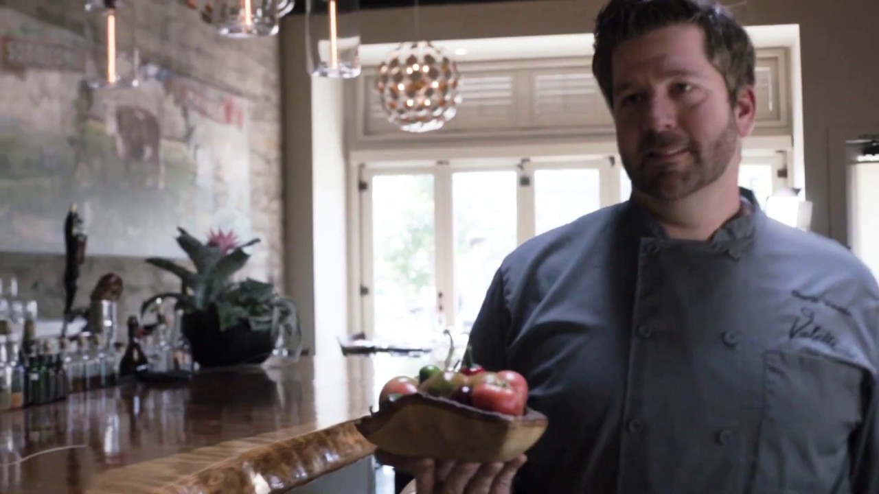 Chef Dustin Valette from Vallette Restaurant in Healdsburg, California ...