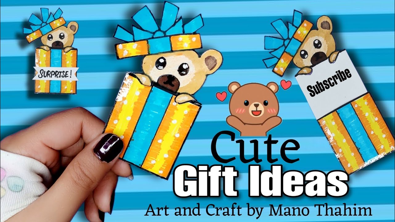 Cute Gift 🎁 | How to Make | Easy Present Ideas 😍 | Best Paper Craft ...