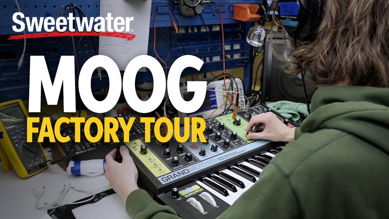 Daniel Fisher's Behind The Scenes Tour of the Moog Factory - YouTube
