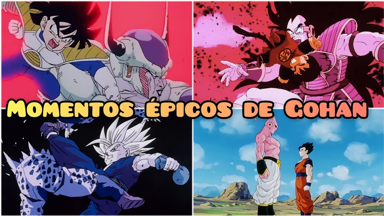DBZ: Los mejores Momentos De Gohan - YouTube