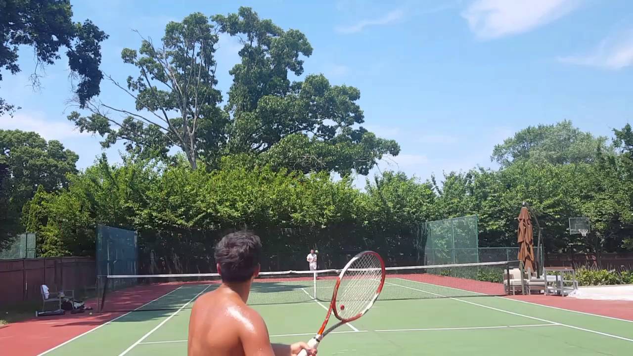 Kevin Gabel vs EMH summer 2016 5.5 NTRP Tennis - YouTube