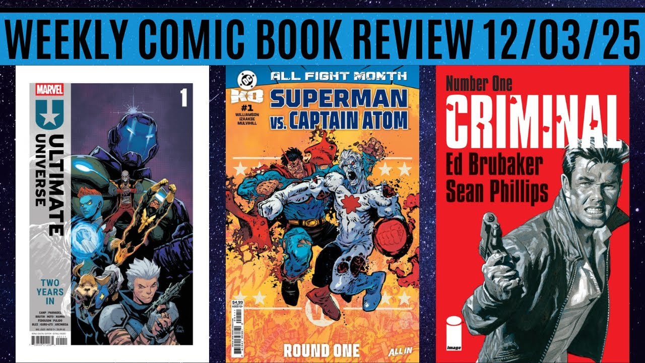 Weekly Comic Book Review 12/03/25 - YouTube