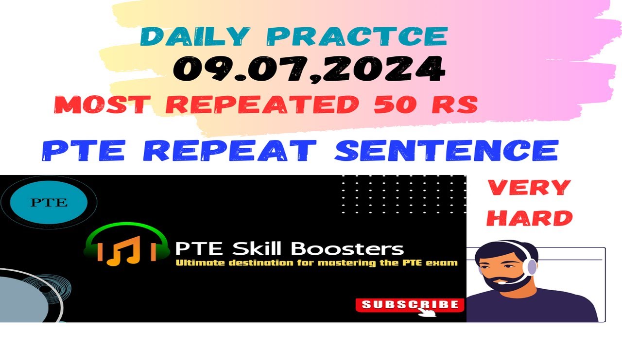 PTE Repeat sentences Most Repeated July 2024 Practice PTE Speaking PTE ...