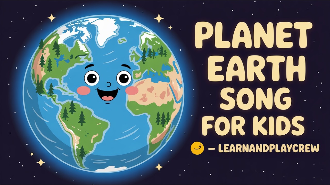 Planet Earth Song for Kids 🌍 | Learn About Our Home Planet | Science ...