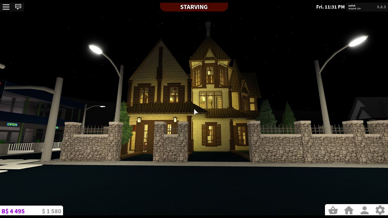 Victorian House Speed Build Roblox Bloxburg - YouTube