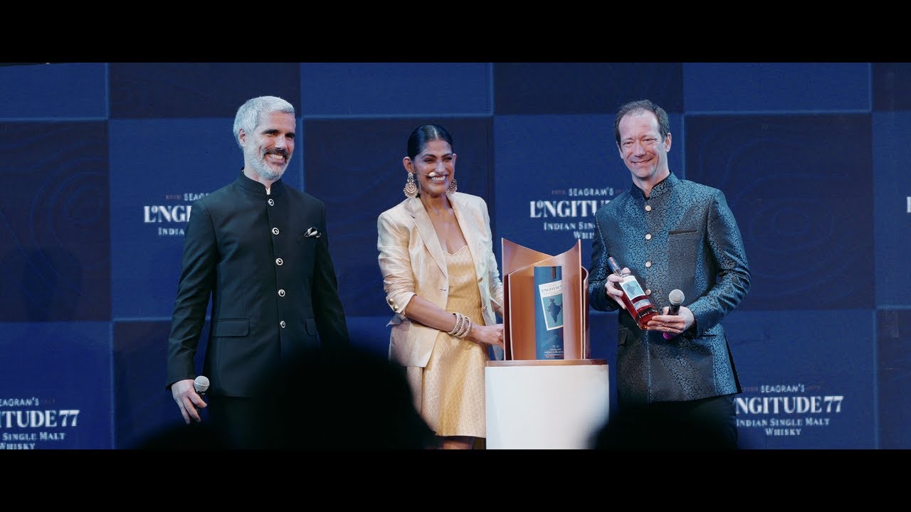 Longitude 77 Global Launch | Dubai | Indian Single Malt Whisky - YouTube