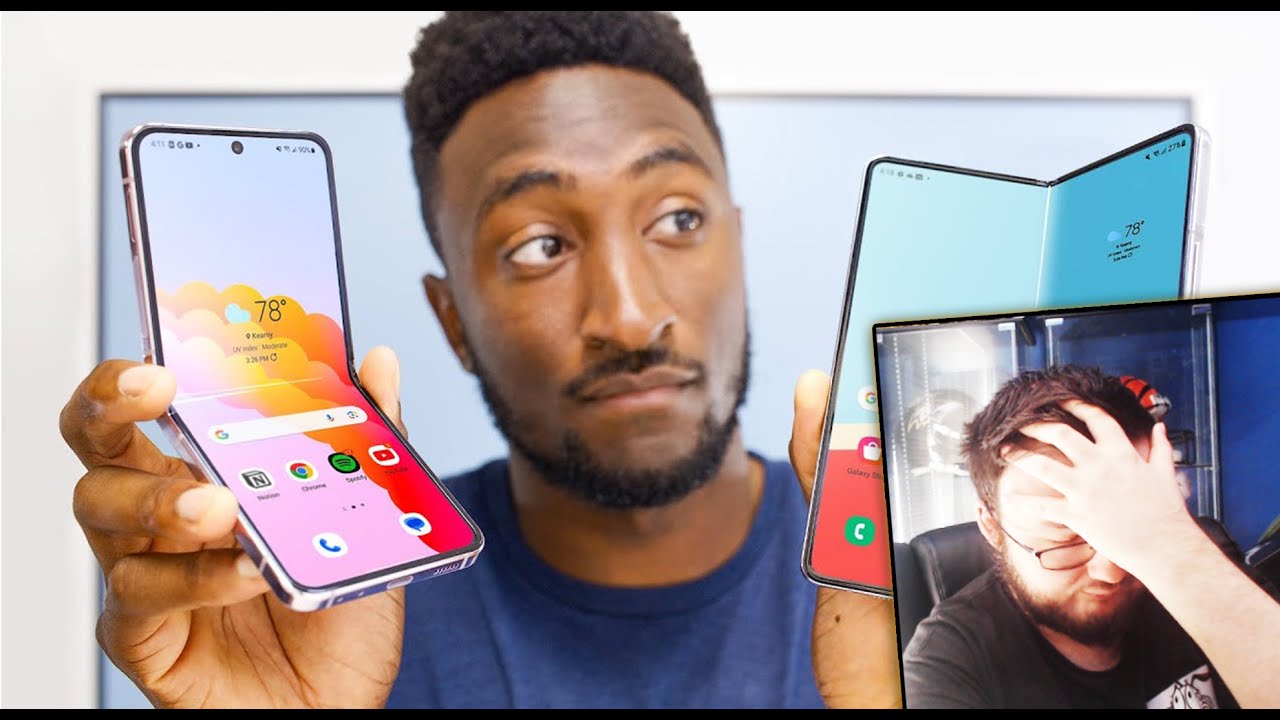 MY THOUGHTS AFTER WATCHING MKBHD’S SAMSUNG GALAXY Z FOLD 5 & SAMSUNG Z FLIP 5 REVIEW! - YouTube