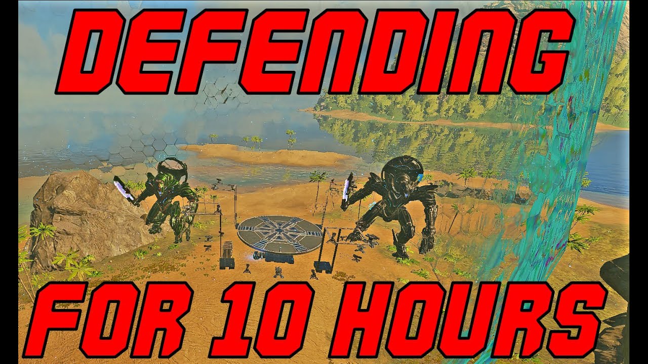 How a tribe with 50,000 Hours Defends Against a Tek Fob! Ark Official ...