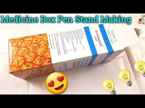 Medicine Box Craft Ideas😱 |Pencil Holder Diy | Diy Pencil Holder from ...
