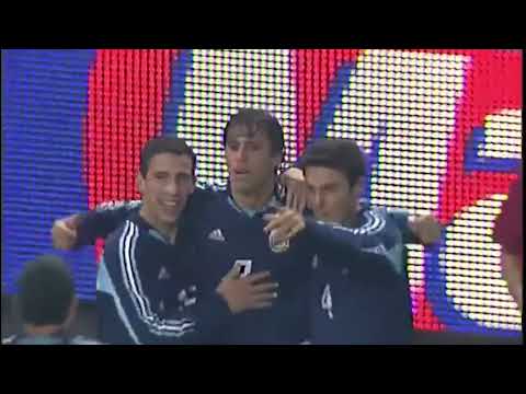 Gol de Hernán Crespo vs Inglaterra (Amistoso 2005)