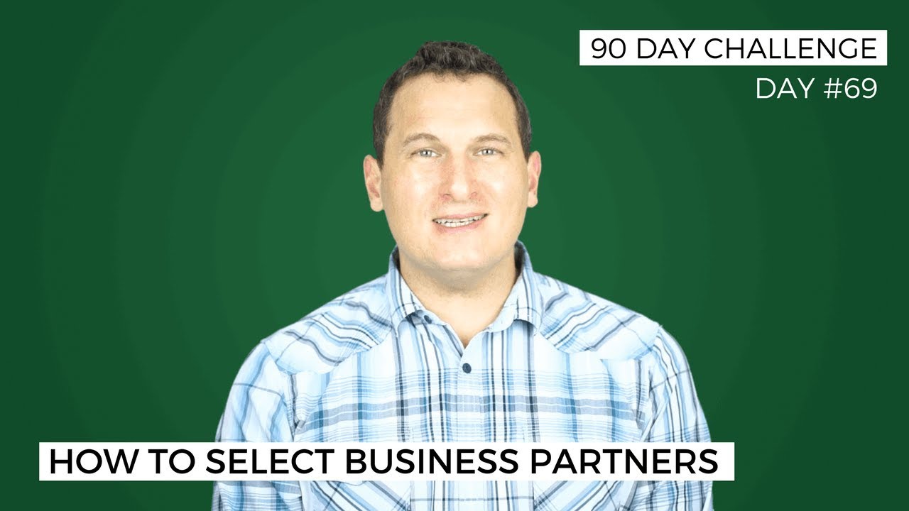 How to Select Business Partners - YouTube