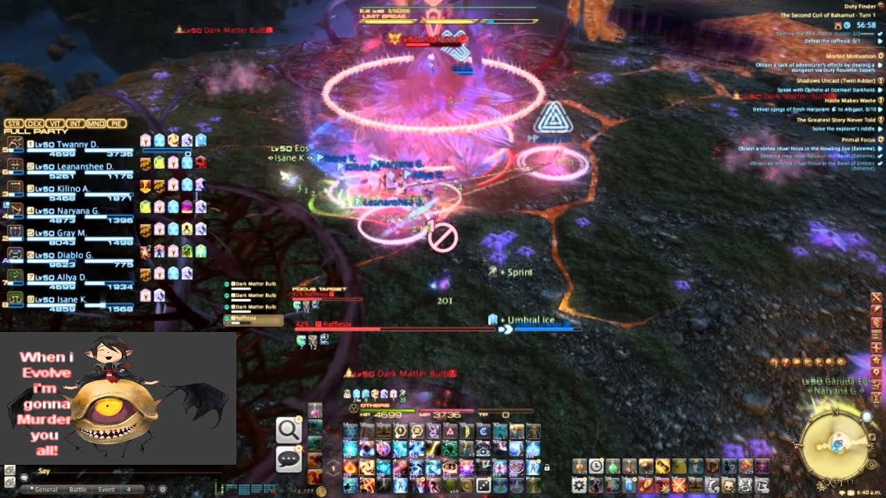 AEON Reborn - Cerberus - Second Binding Coils of Bahamut Turn 6 - YouTube