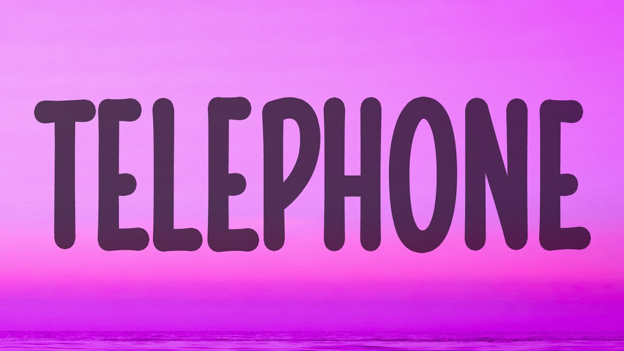 Lady Gaga - Telephone (Lyrics) ft. Beyoncé - YouTube