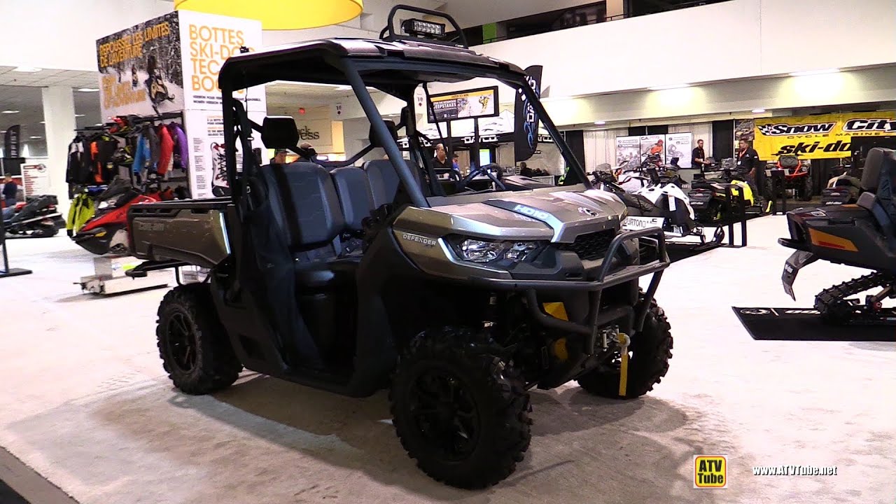 2016 Can Am Defender XP HD10 Utility ATV - Walkaround - 2015 Toronto ...