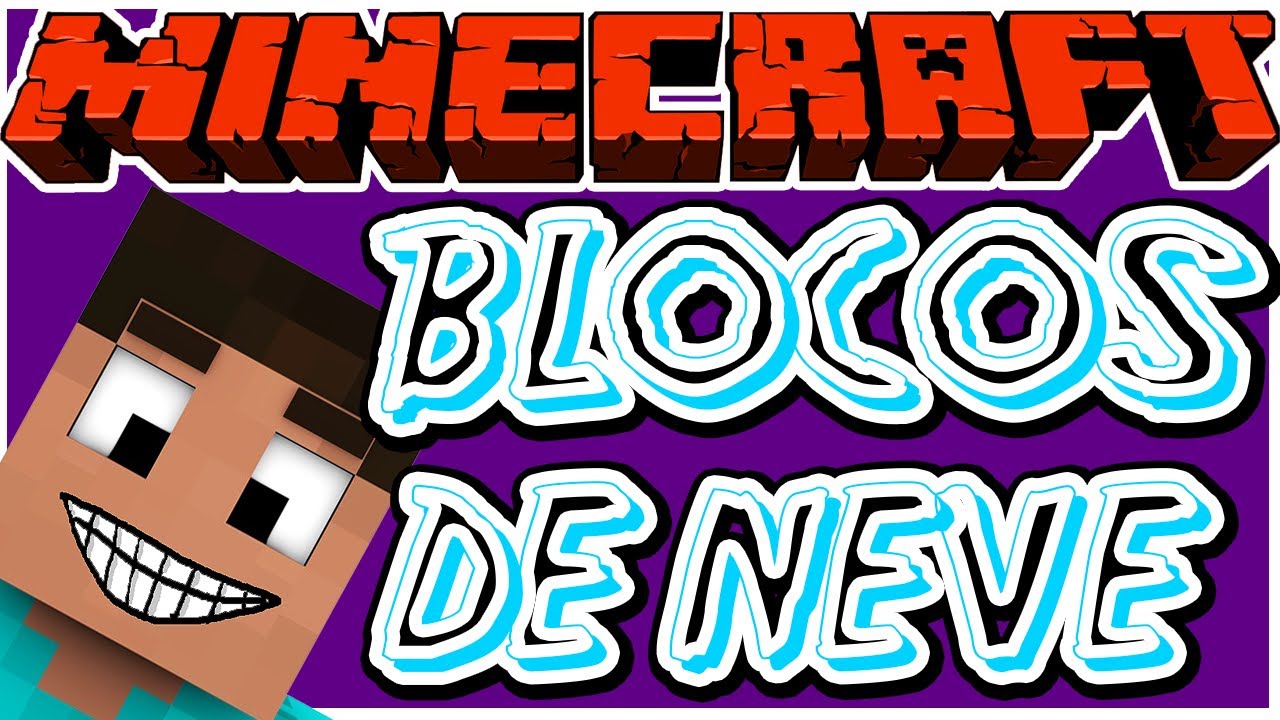 Minecraft Fazendo Blocos de Neve → Que isso!? - YouTube