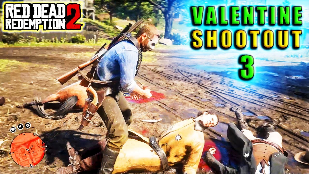 RDR2 - Valentine SHOOTOUT (Part 3) - YouTube