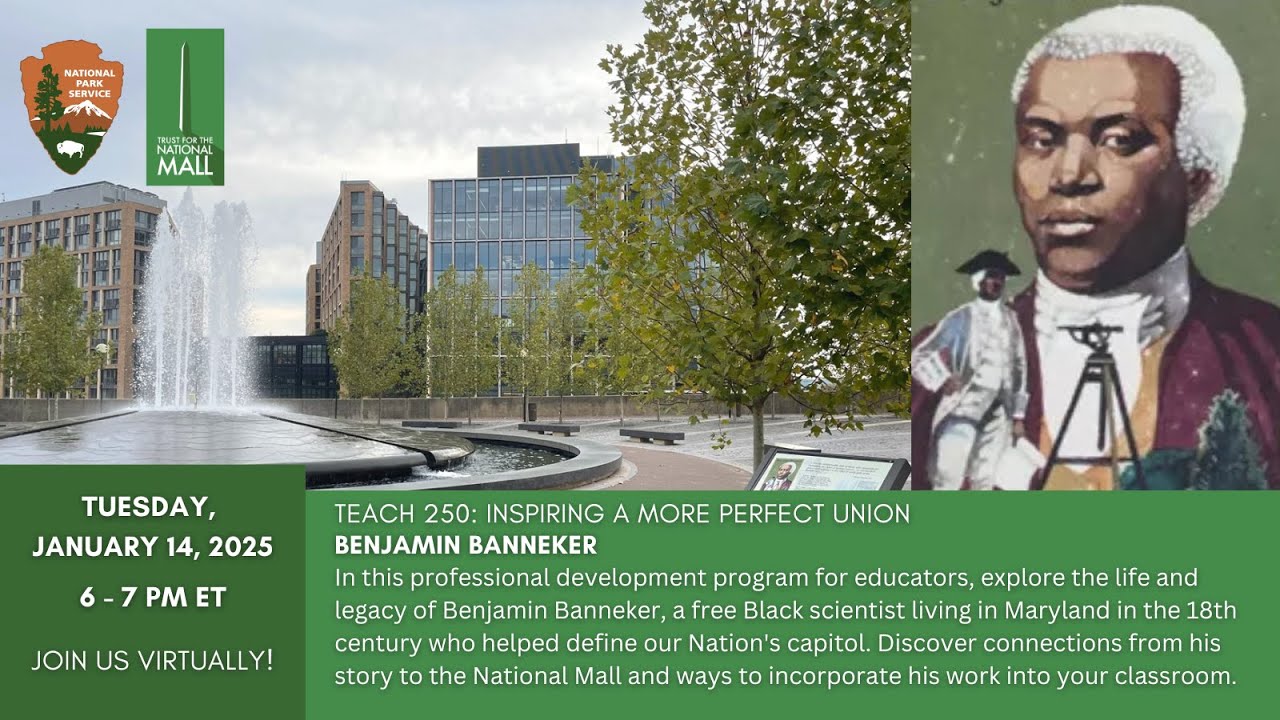 Teach 250 - Inspiring a More Perfect Union: Benjamin Banneker - YouTube