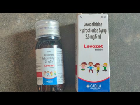 Levocetirizine Hydrochloride 2.5 mg Syrup | Levozet Syrup - YouTube