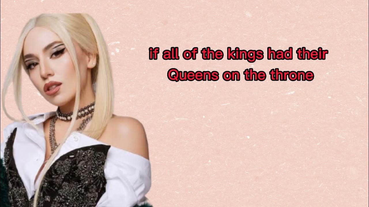 AVA Max - Kings And Queens ( Lyrics Music ) - YouTube
