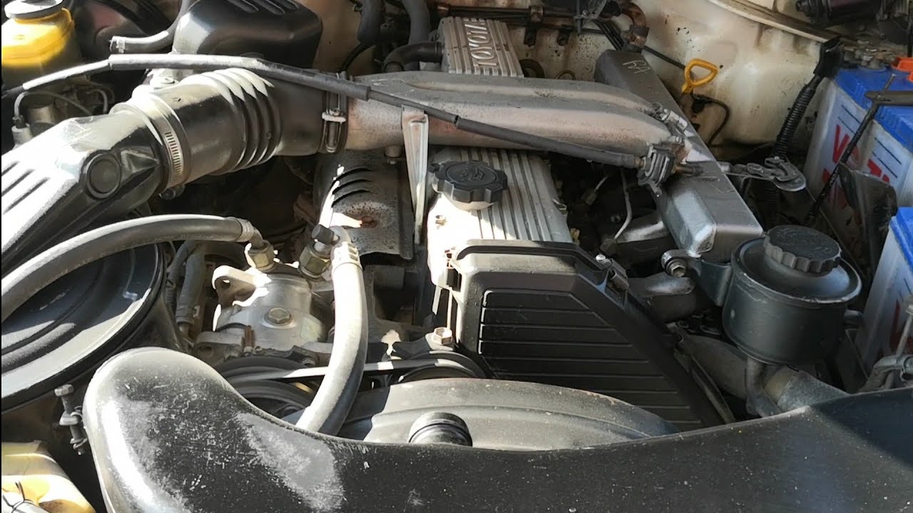 Toyota landcrouser engine, landcrouser diesel engine, 1pz engine - YouTube