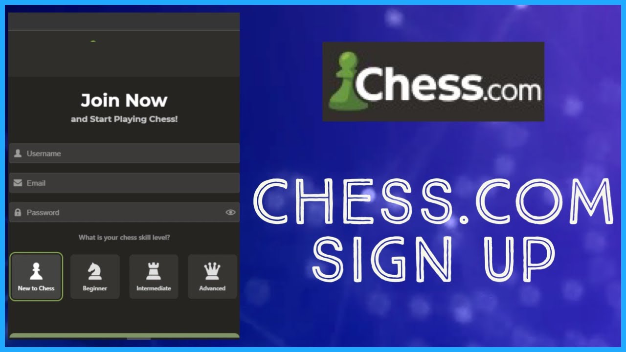 Chess.com Sign Up: How to Create Chess.com Account 2023? - YouTube